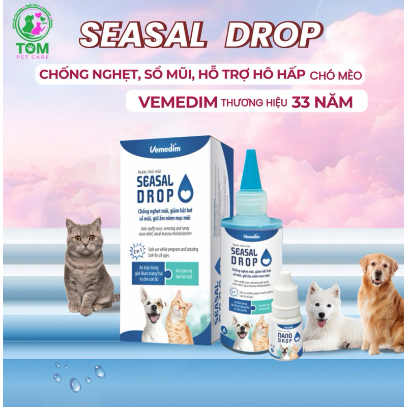 Seasal Drop nasal drops: prevents nasal congestion, reduces sneezing ...