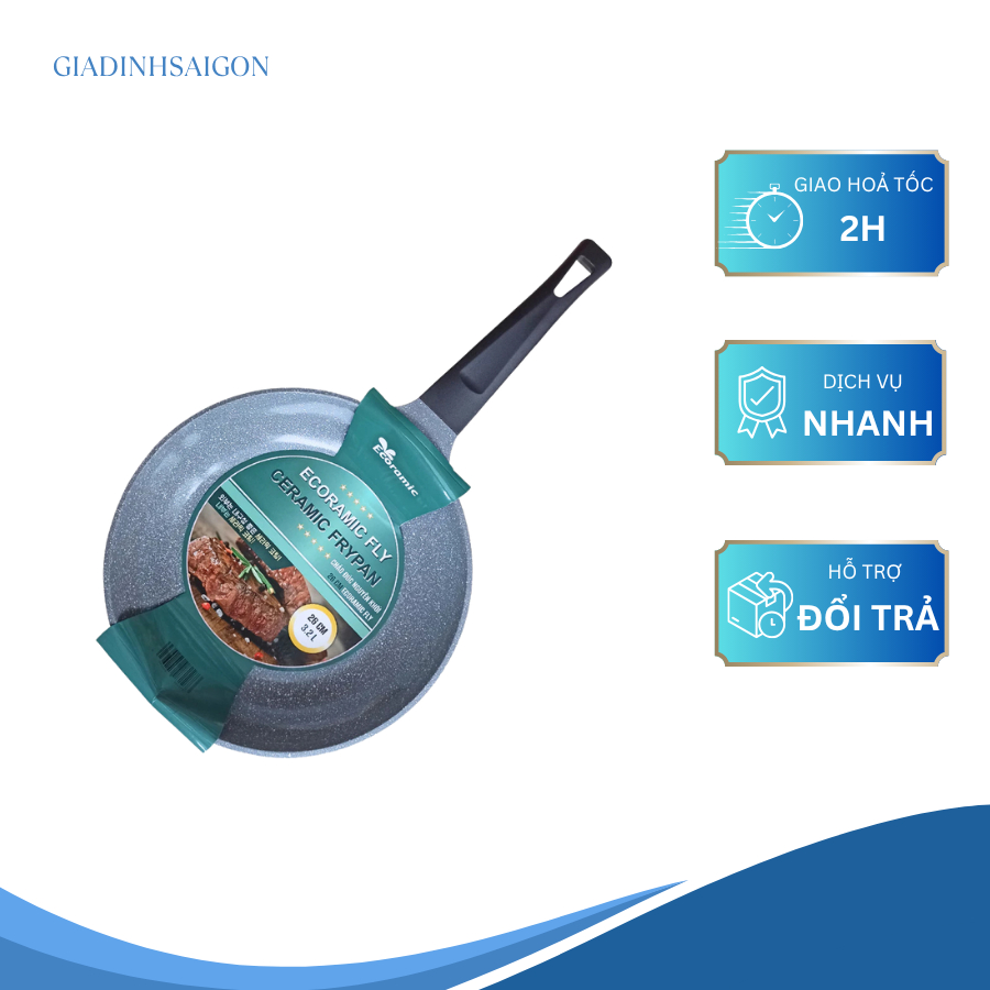 ECORAMIC FLY CAST PAN (FULL SIZE) | Shopee Malaysia