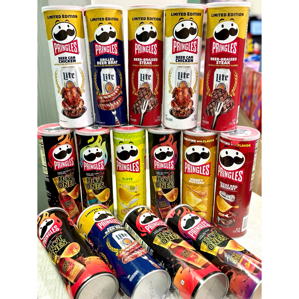 [American airline] Pringles & Takis Crisps American potato snack - rich ...