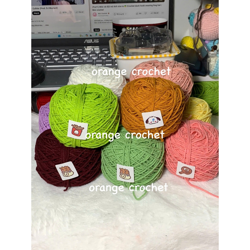 Milk cotton wool 125gr type 1, small wool 25g and 50g - color chart ...