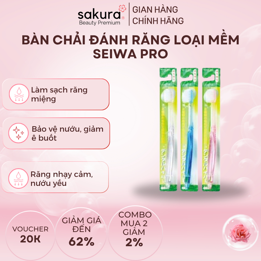 SEIWA PRO soft toothbrush - Made in Japan | Shopee Malaysia