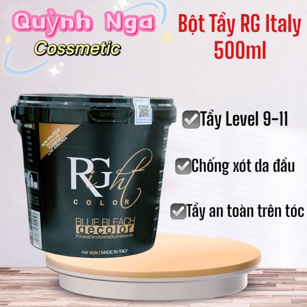 Genuine RG Hair Bleaching Powder 500g to prevent scalp irritation ...