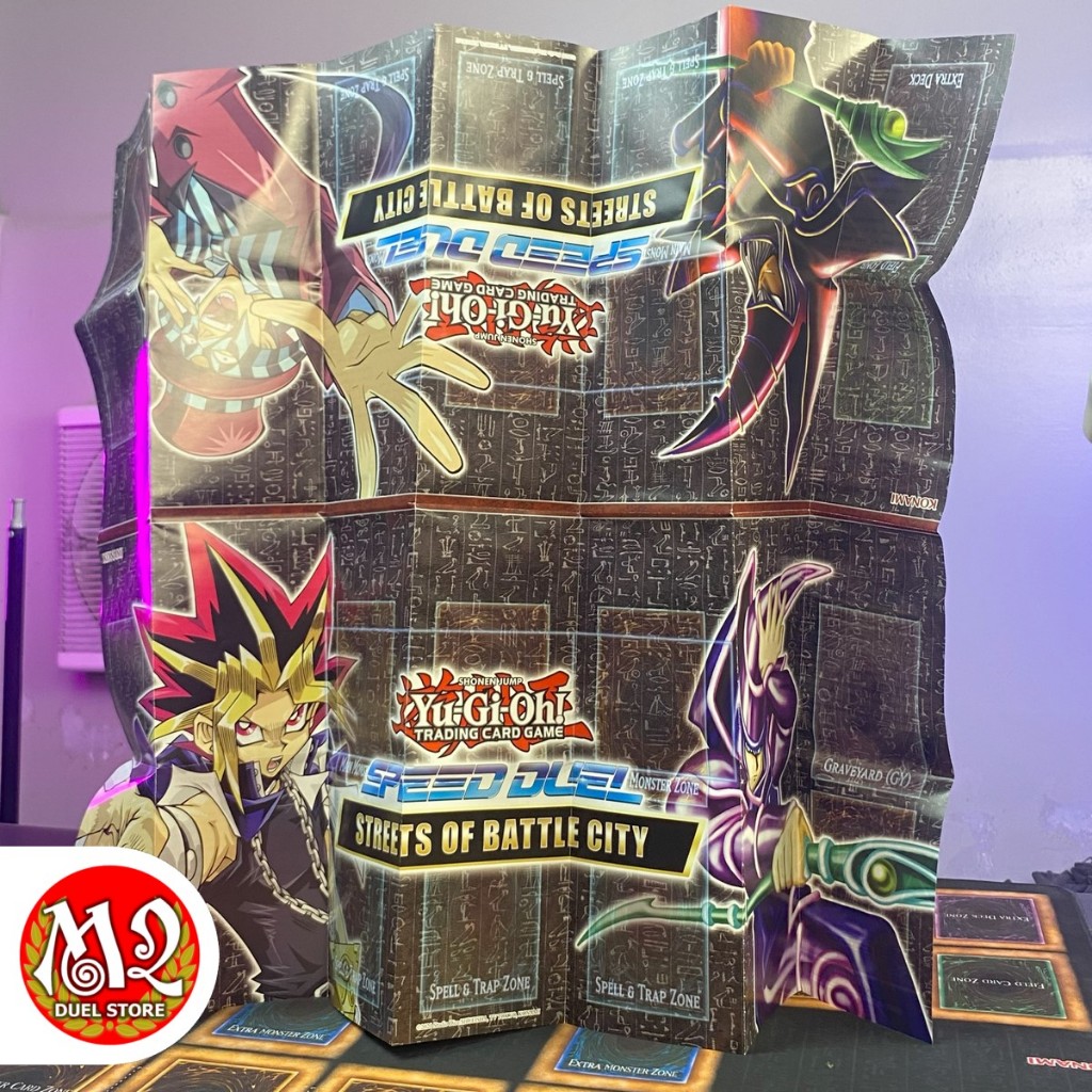 2-player Yugioh SBC1 Playmat made of paper from Speed Duel: Streets of ...