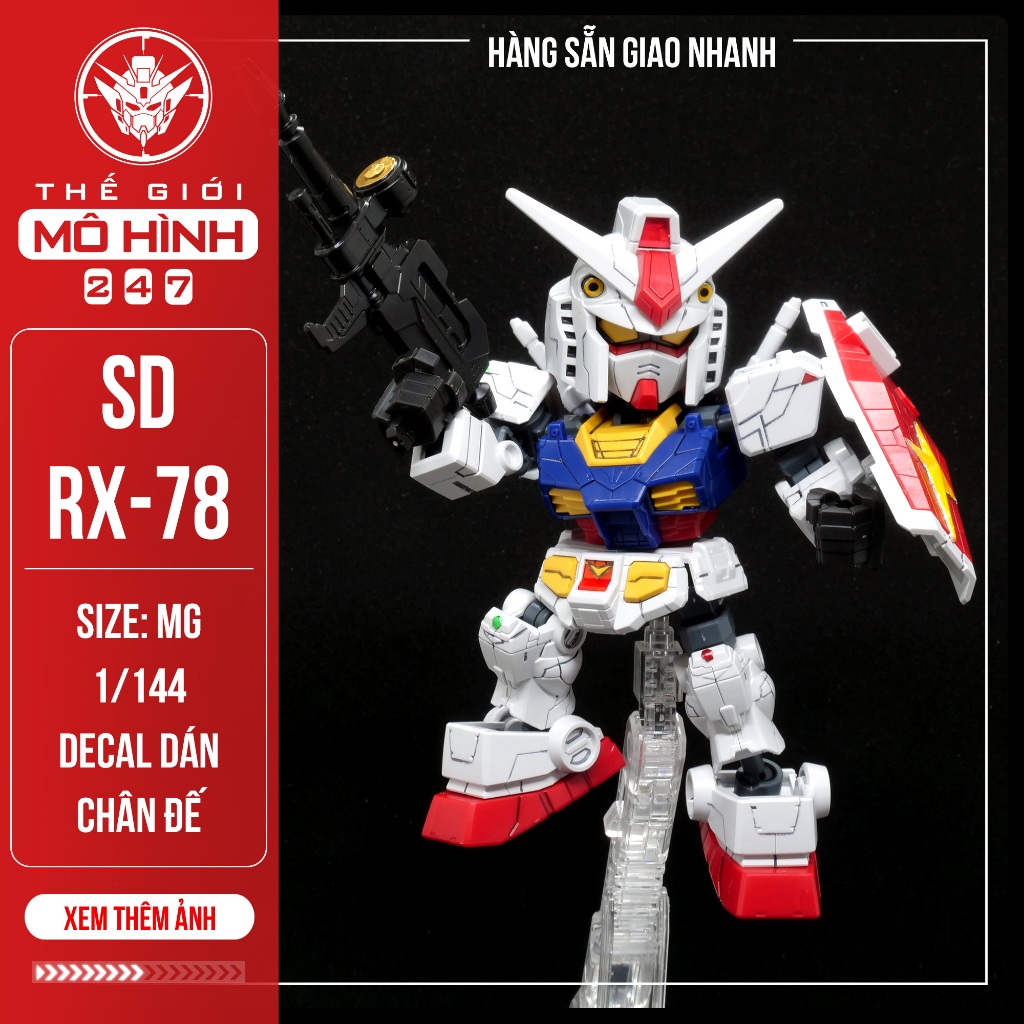 SD RX-78 Limited Assembly Model (Free Stand) | Shopee Malaysia