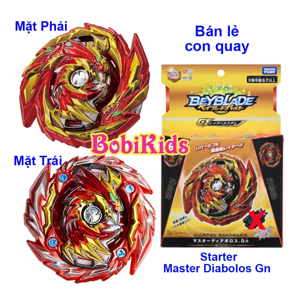 BEYBLADE - RETAIL Starter Master Diabolos Gn B155 (No launcher ...