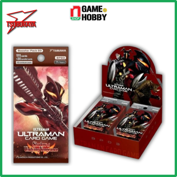 ULTRAMAN CARD GAME BOOSTER PACK SHADOW OF UNDYING VENGEANCE BP03 GENUINE BANDAI | Shopee Malaysia