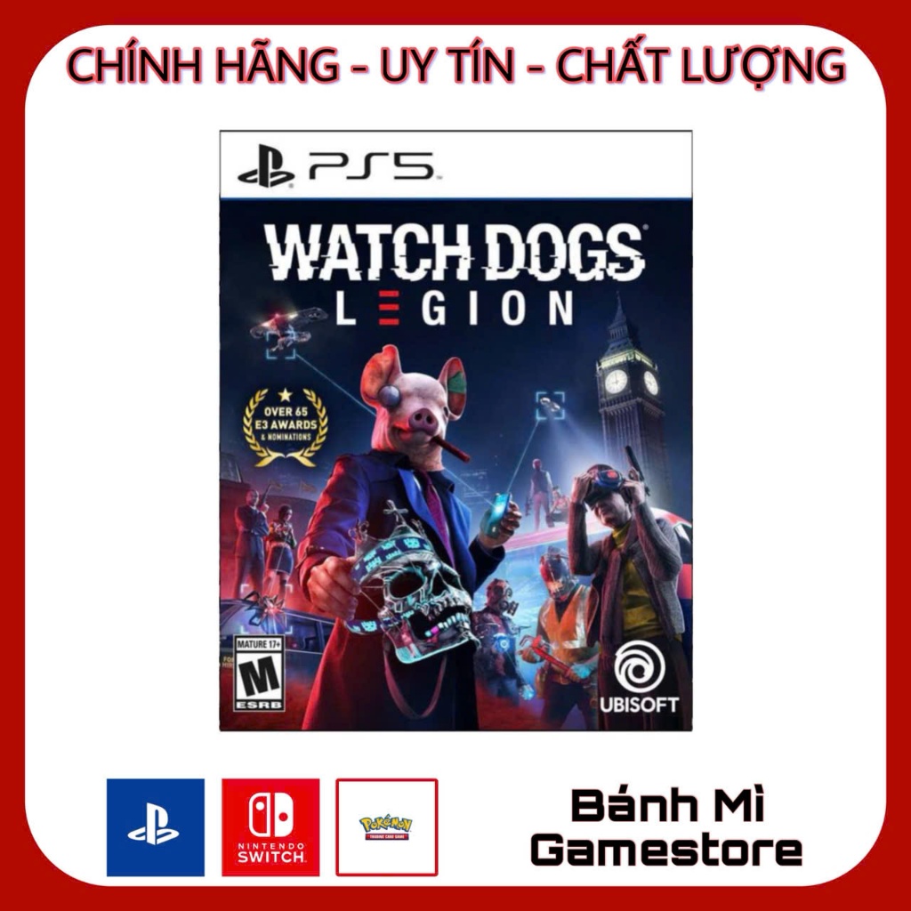 PS5 Watch Dogs Legion game Disc | Shopee Malaysia
