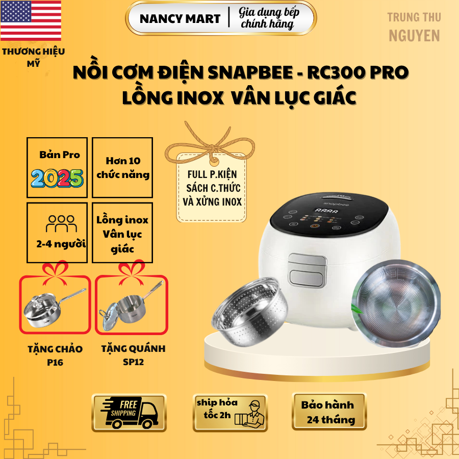 [Genuine] Snapbee RC3000 pro hexagonal stainless steel rice cooker ...