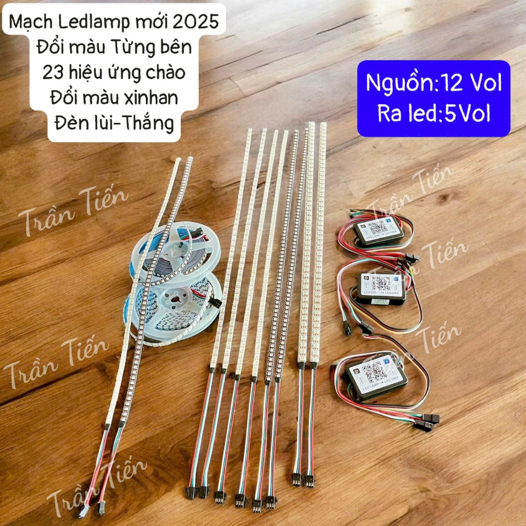 T5 Latest LED Lamp, A11 circuit May 2025 (change color on each side ...