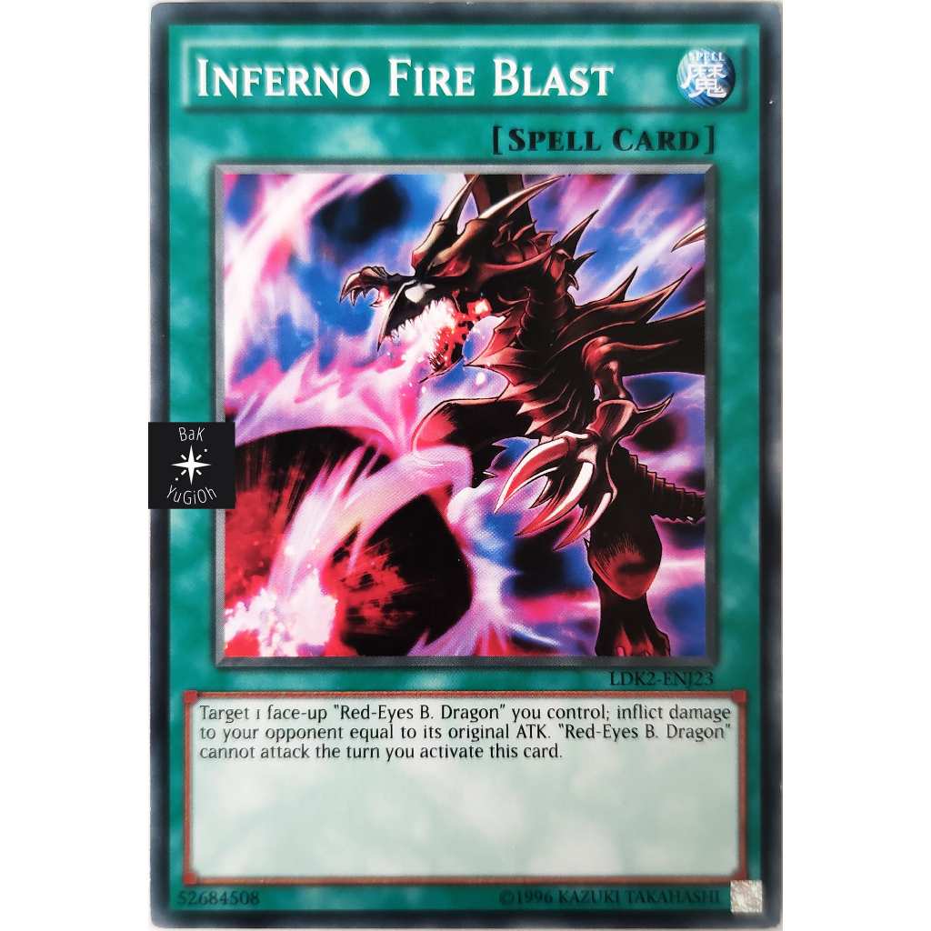 YU-GI-OH! [Original Card] Inferno Fire Blast |EN+JP| Common Common ...