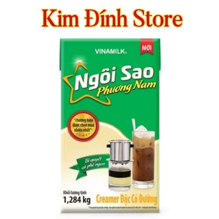VINAMILK GREEN SOUTHERN STAR SUGAR CONDENSED MILK PAPER BOX 1.284KG ...