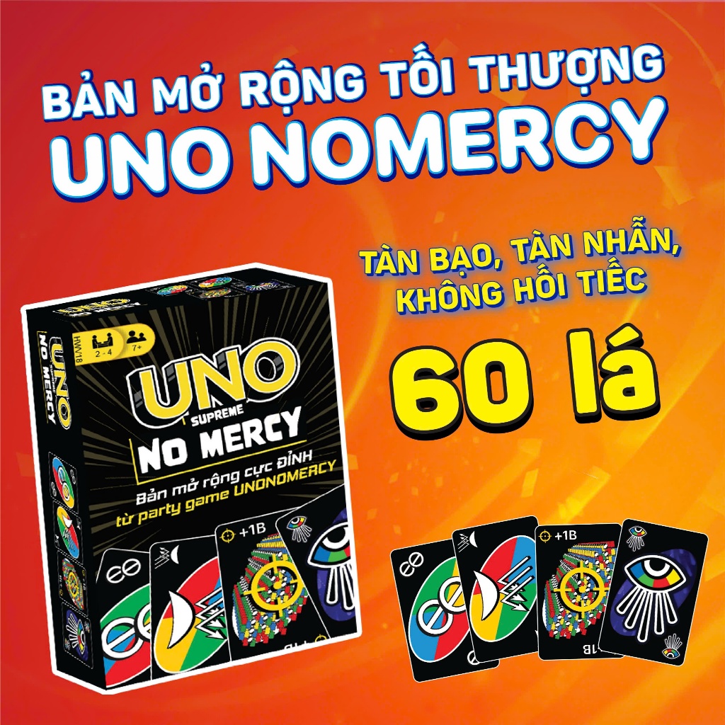Uno Supreme Game Set 2nd Extended Edition of Uno No Mercy 60 upgraded ...