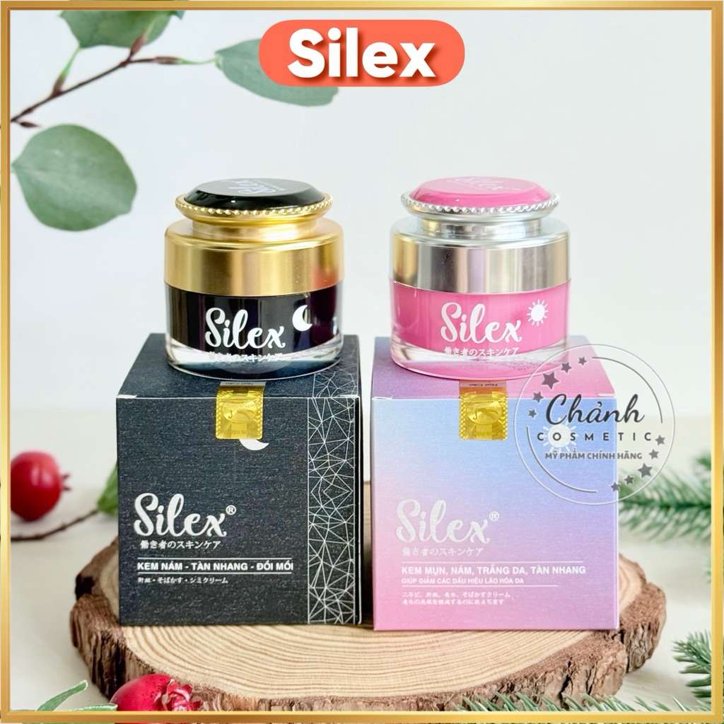 Premium Silex Cream Set to Prevent Acne, Freckles, Age Spots, Whiten ...