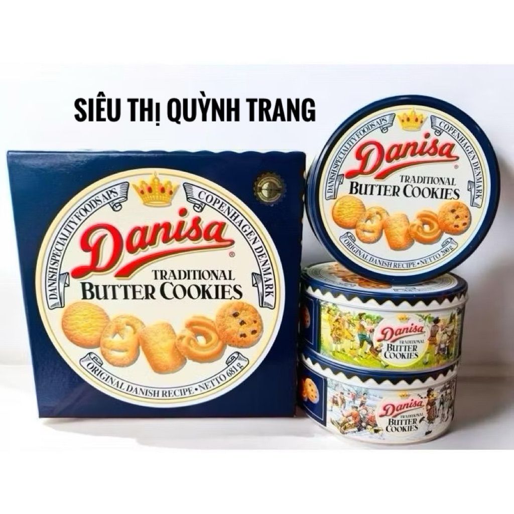 Premium Danisa Butter Cookies Box 200g/681g | Shopee Malaysia