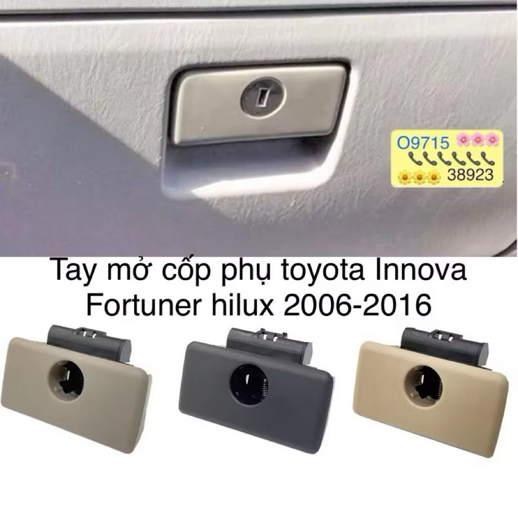 Toyota Innova Fortuner hilux 2006-2016 side trunk opening handle is ...