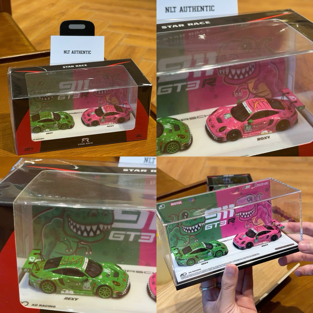 STAR RACE PORSCHE 911 GT3 TYRANNOSAURUS COATING REXY / ROXY No 80 ...
