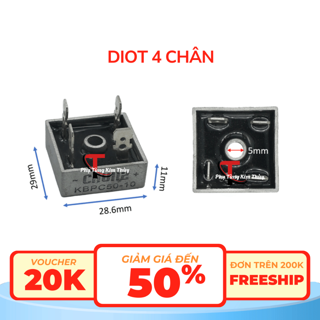 Diode, 4-pin diode | Shopee Malaysia