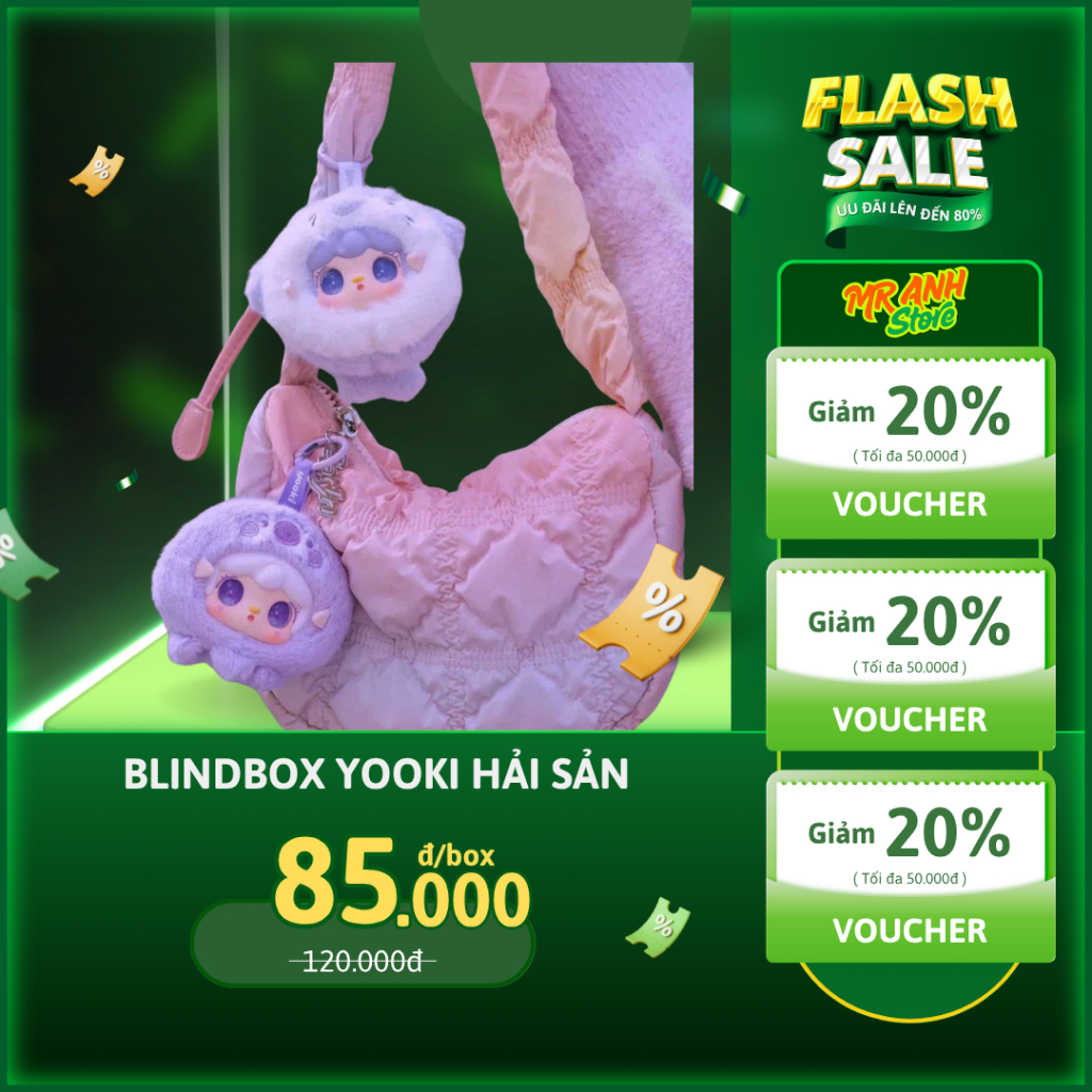 Blind box Yooki Seafood - Blind box Yooki cute spirit - Collectible ...