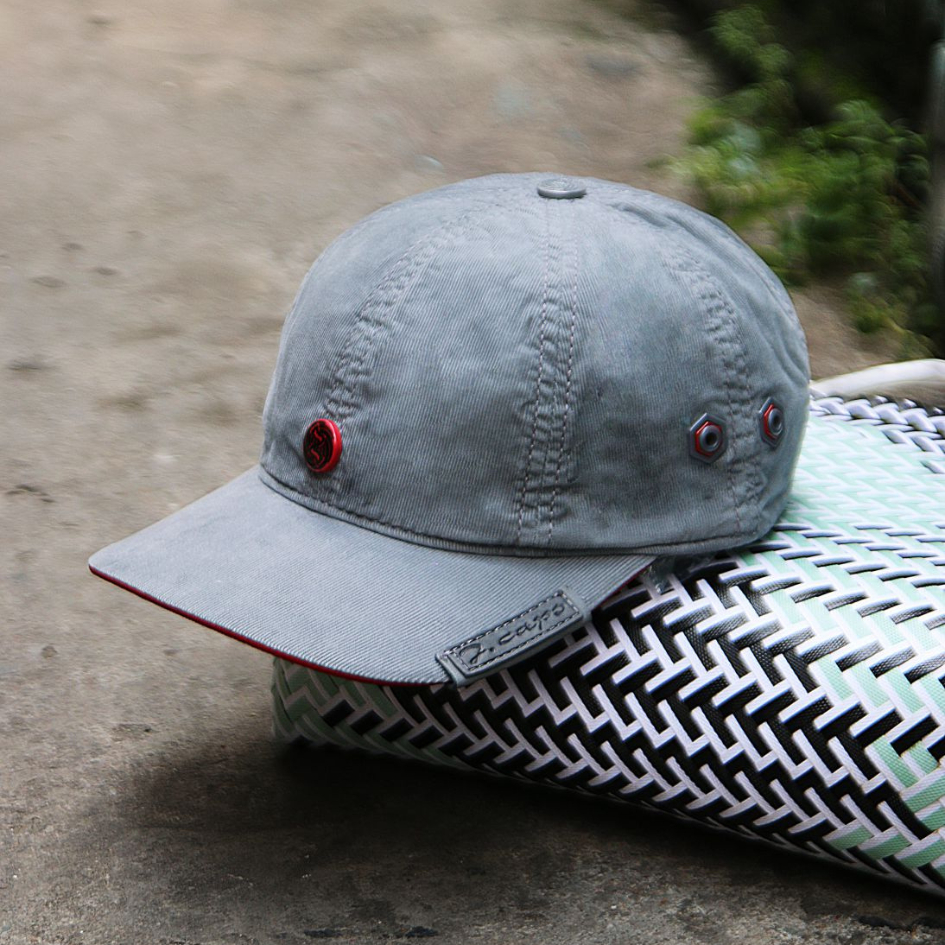 Cap, baseball cap with logo round cap, khaki fabric, super nice ...