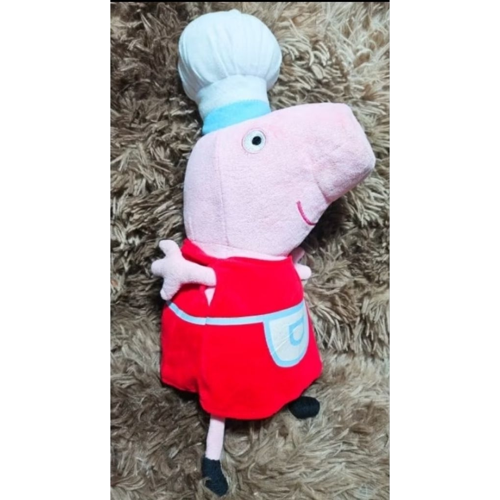 Peppa Pig teddy bear cute chef cosplay - Genuine Peppa Pig product ...