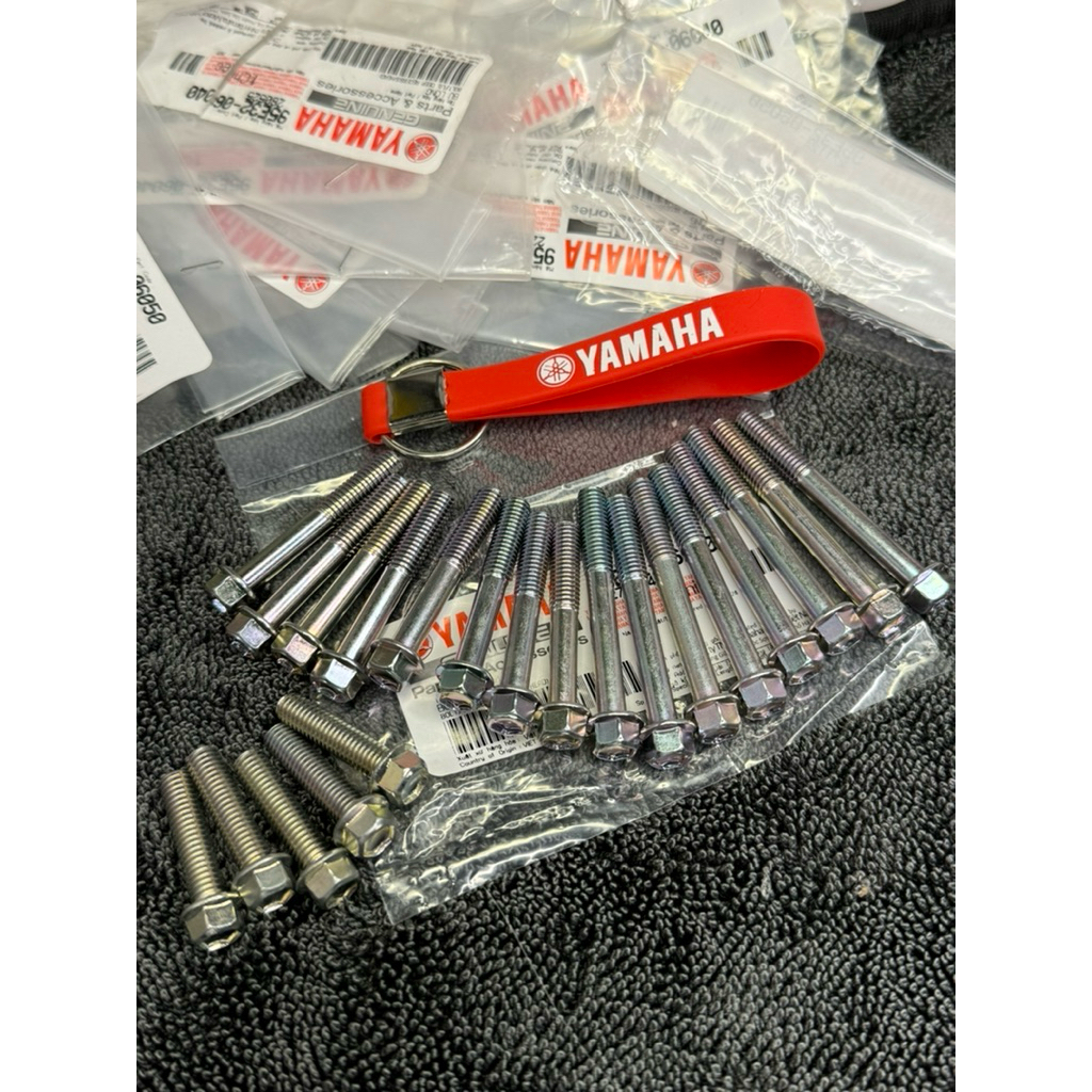 YAMAHA EXCITER 135 5-NUMBER GENUINE 2-SIDE ENGINE BLOCKS (21 pieces ...