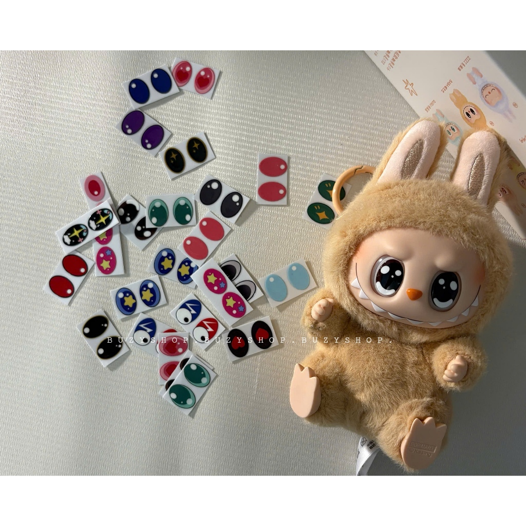 [OPEN PRICE] Labubu replacement eyes, labubu eyes, custom eye decals v1 ...