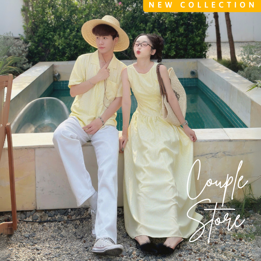 Men's and women's beach couple outfits REAL PHOTOS, beach couple shirts ...