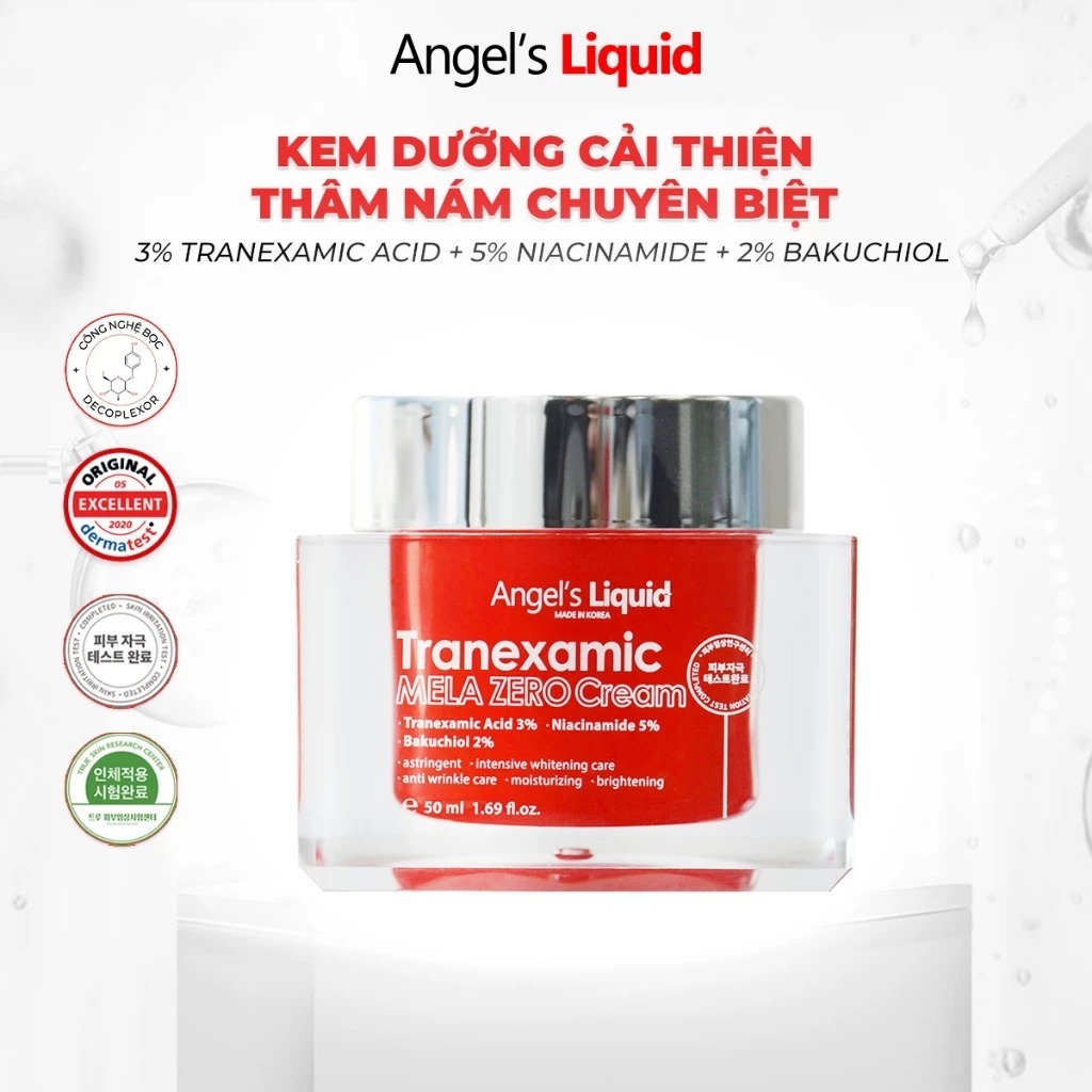 Angel's Liquid Tranexamic Mela Zero Cream 50ml - 3000 Love Slingshot ...