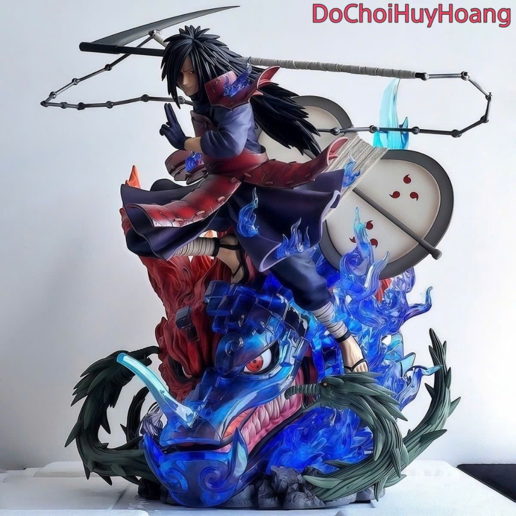 Madara Uchiha susanoo figure covered with nine-tailed Naruto 43cm ...