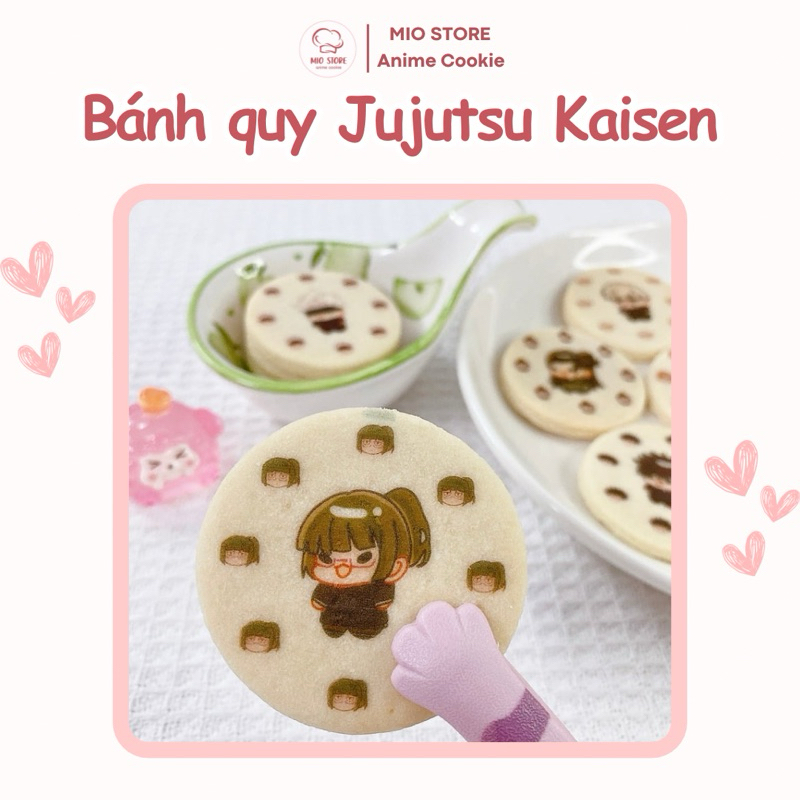 Jujutsu Kaisen anime Printed Cookies Gojo Megumi Nobara Geto Maki Panda ...