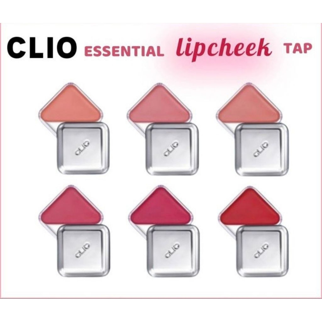 (Available) Clio Essential Lip Cheek Tap lipstick and blush 4.5g ...