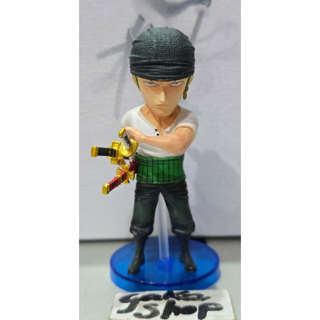 Genuine WCF Resin Model M4 Studio One Piece East Blue Arc Roronoa Zoro | Shopee Malaysia