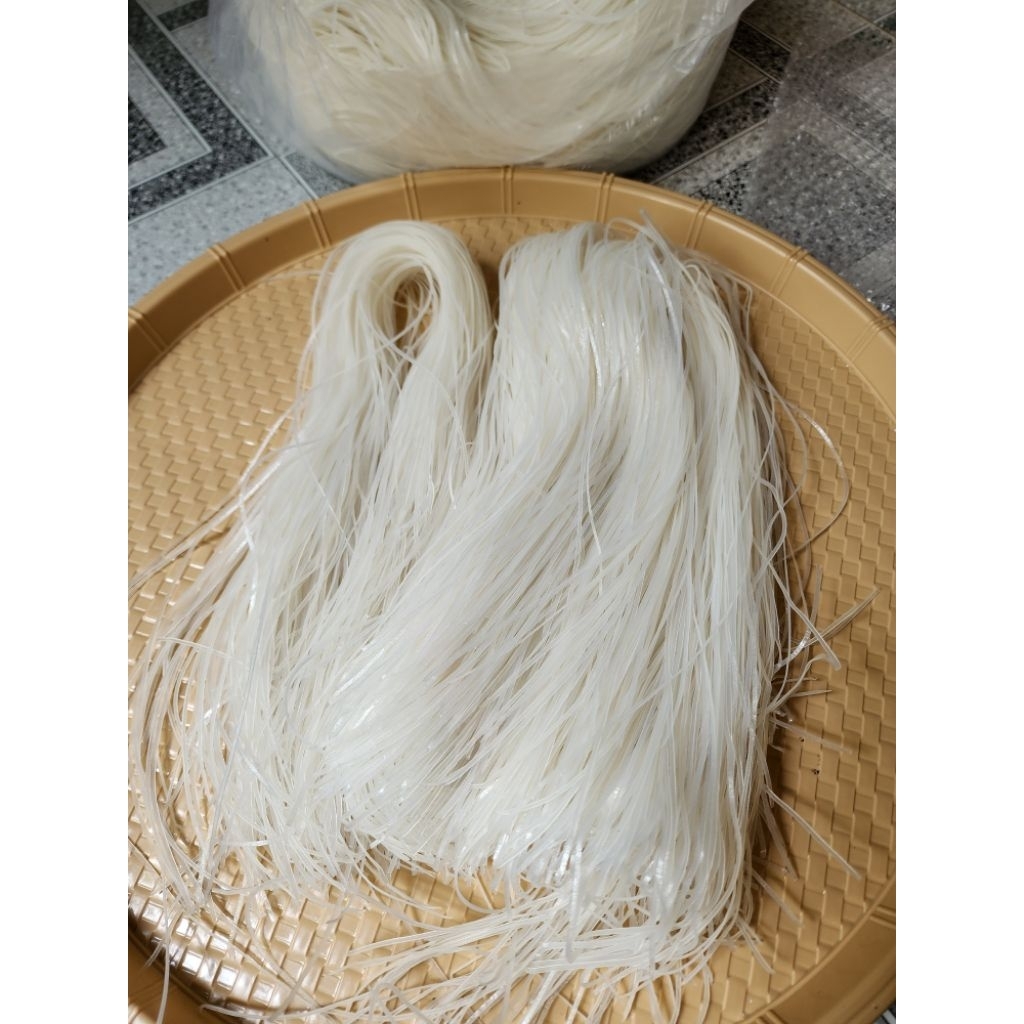 1Kg Fresh Noodles with Sa Dec Rice Flour, Dried and Chewy, Delicious ...