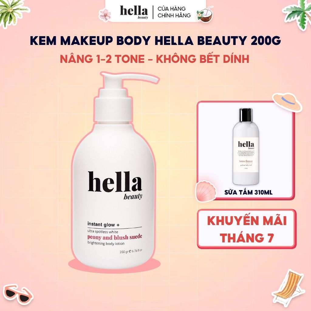 Hella Beauty whitening, tone-enhancing, moisturizing, sun-protective ...