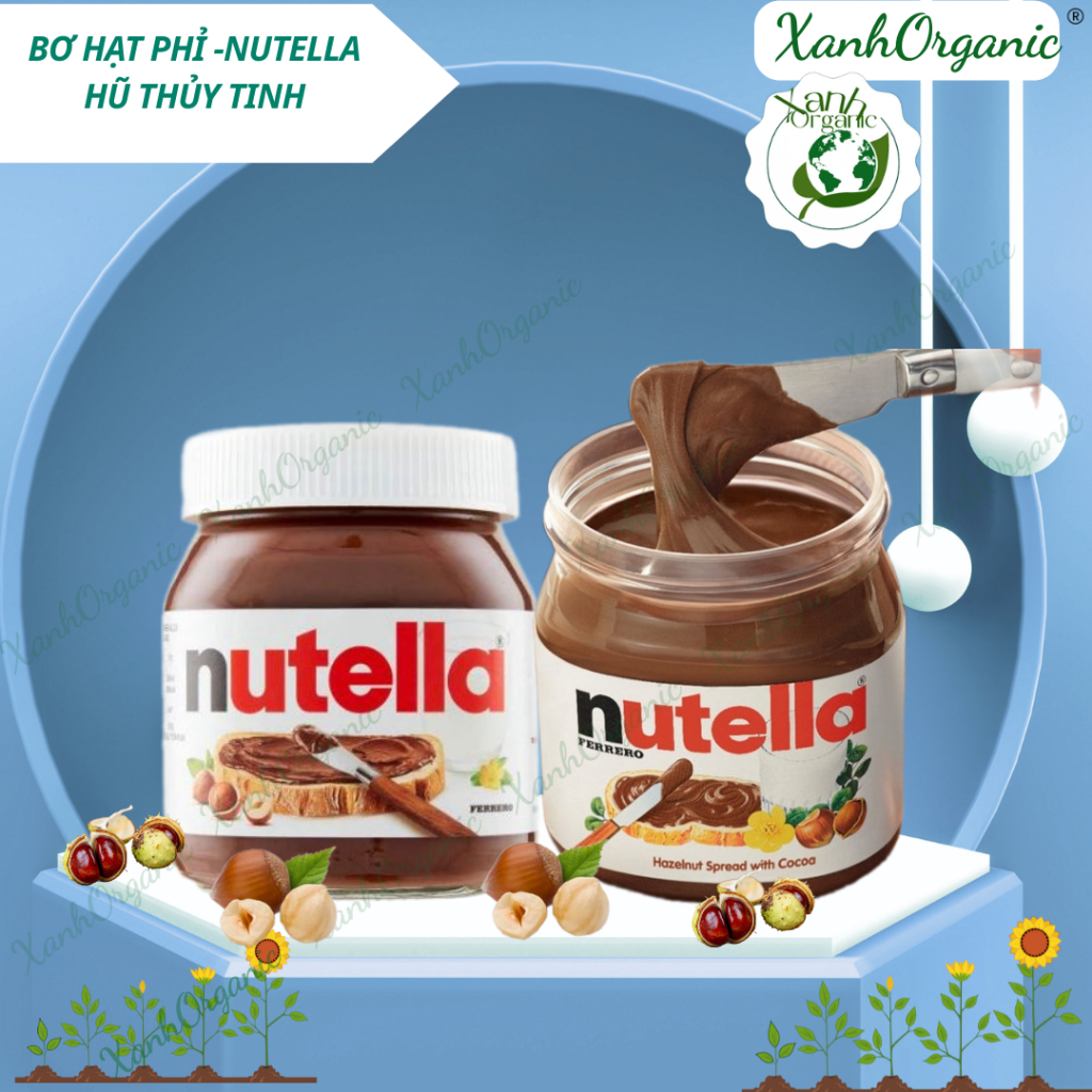 NUTELLA Cocoa Hazelnut Spread 350g Hazelnut Spread Hazelnut Jam ...