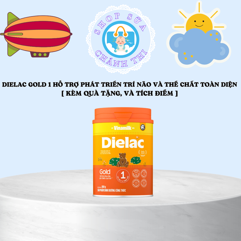 Dielac Alpha Gold 1 Powdered Milk, Dielac Alpha Gold Milk Can Supports ...
