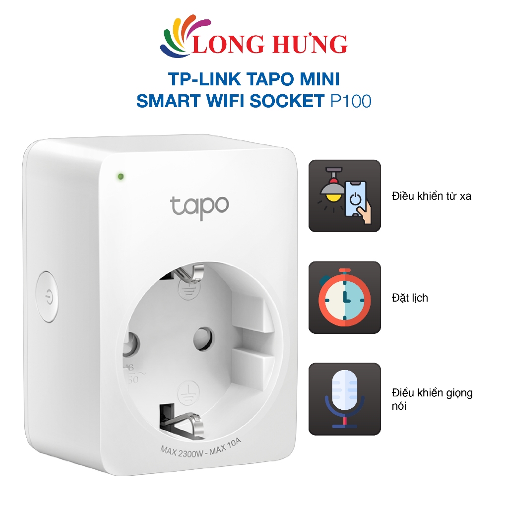 TP-Link Tapo Mini Smart Wifi Socket P100 Wi-Fi Socket - Genuine product ...