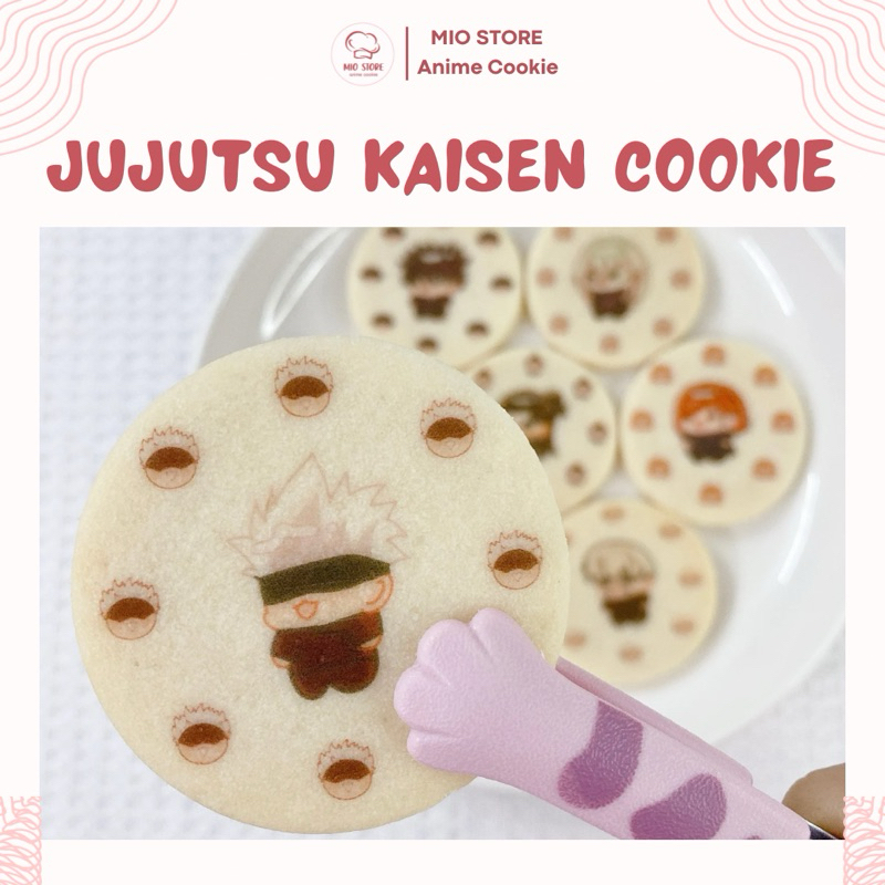 Jujutsu Kaisen Cookies Cute anime Butter Cookies Maki Gojo Megumi ...