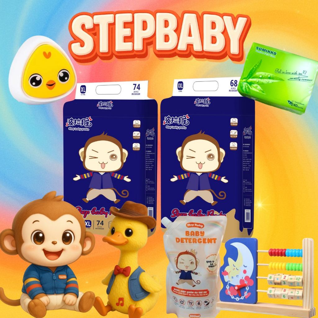 GIVE A GIFT + GET A GIFT 2 BACKS OF STEPBABY Diapers, Diapers Pants ...