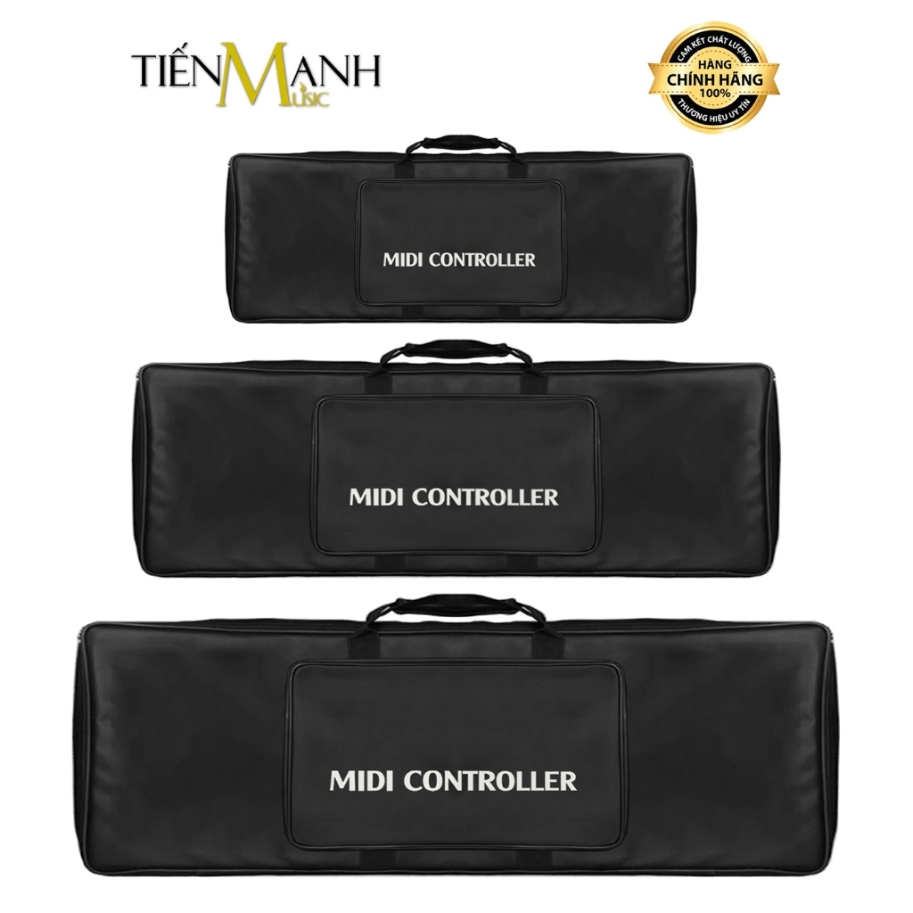 3-Layer Thick Leather Case for Midi Keyboard Controller 49, 61, 88 Keys ...