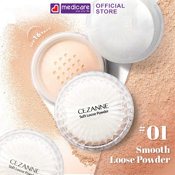 CEZANNE soft loose powder 01 5g | Shopee Malaysia