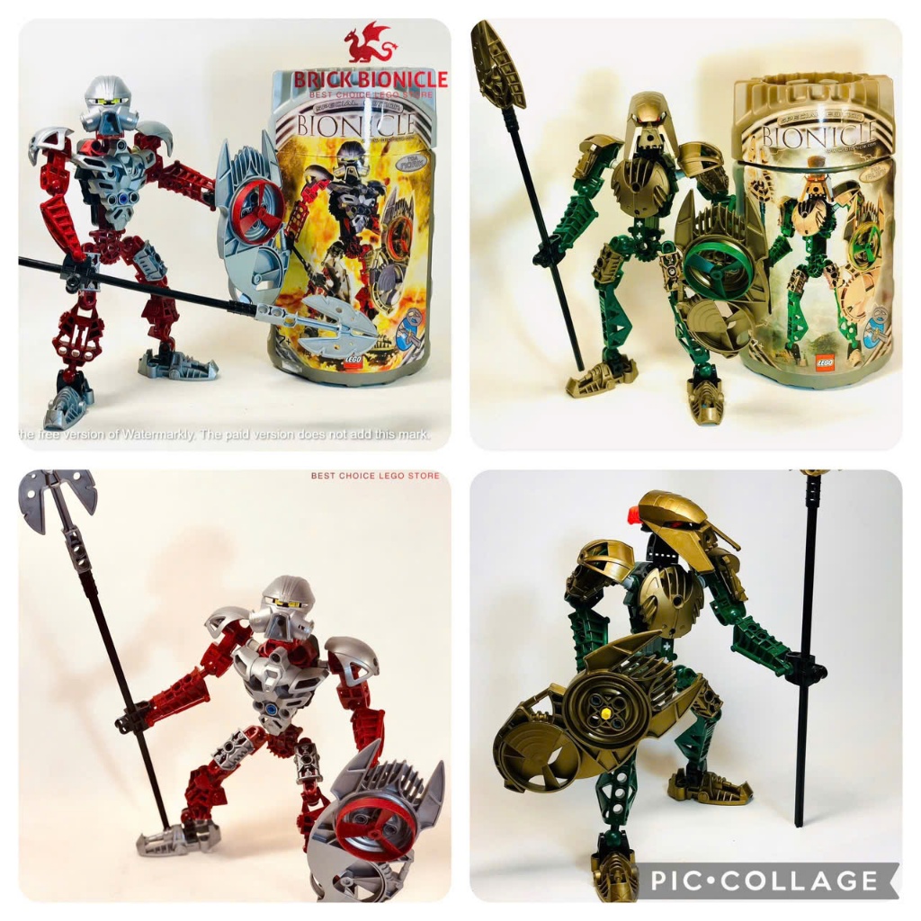 LEGO BIONICLE AUTHENTIC TH MA SG - BIONICLE ASSEMBLY TOY - 8762 - 8763 ...