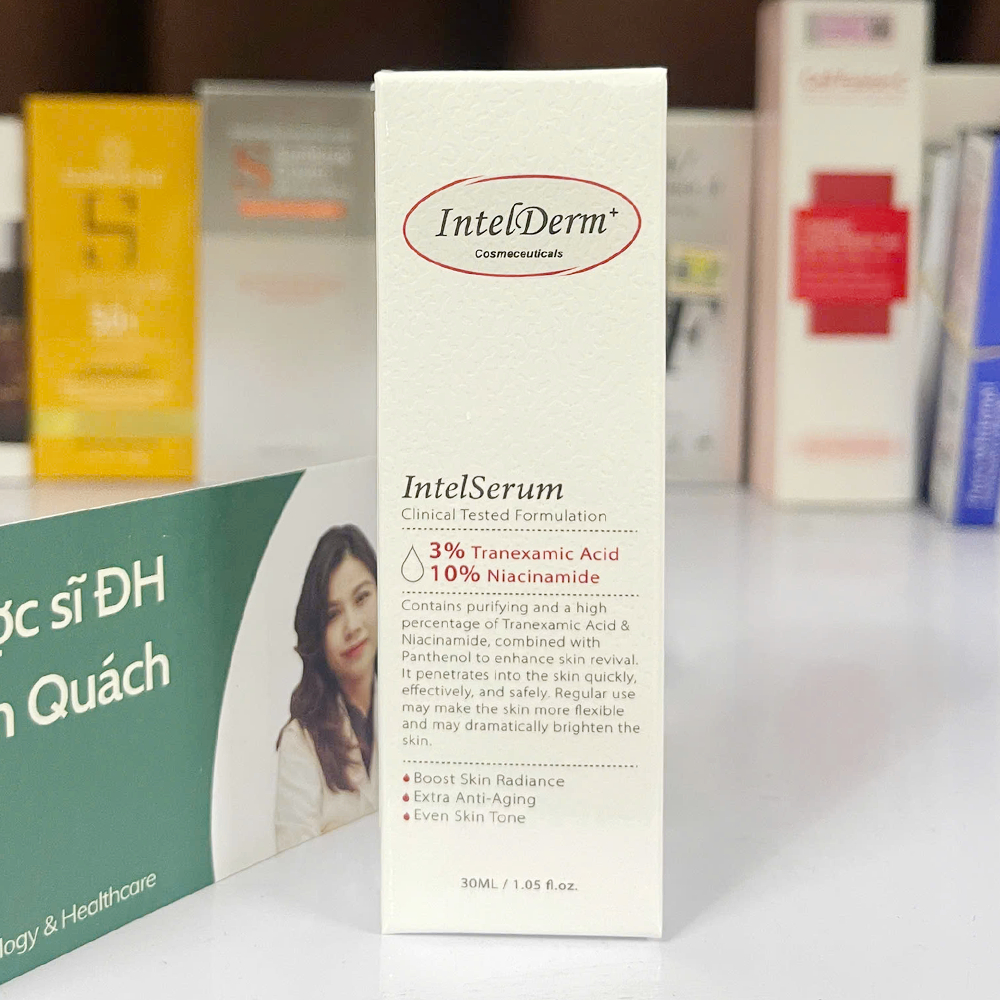 INTELDERM INTELSERUM Serum (Tranexamic 3% + Niacinamide 10%) genuine ...