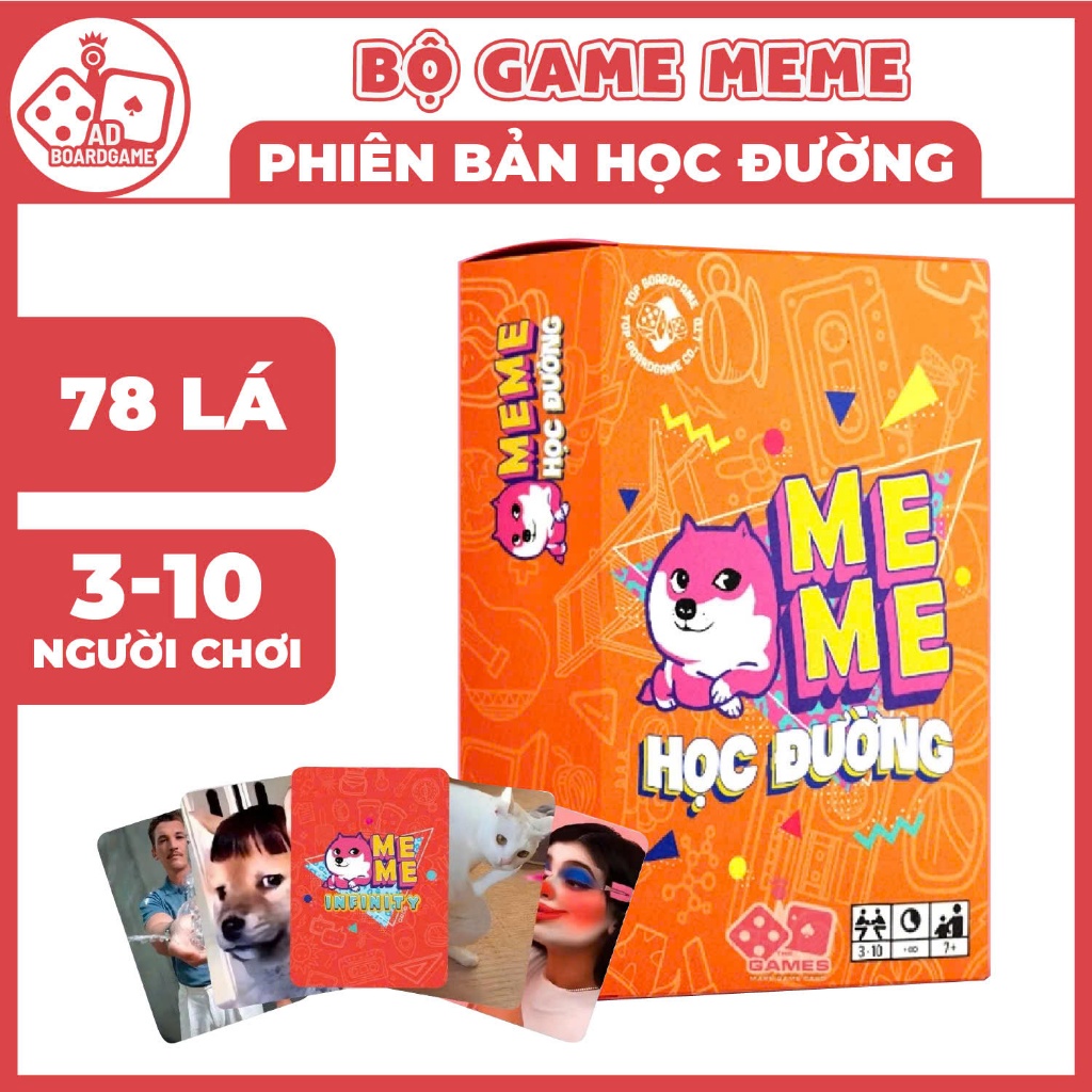 School MEME 78 cards - super funny deck of cards with interesting memes ...