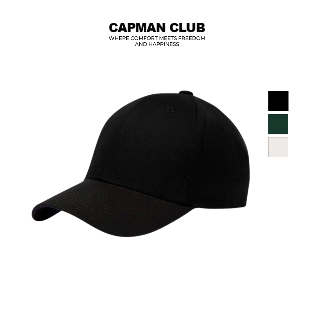 CAPMAN CLUB men's and women's plain baseball cap, simple and stylish ...