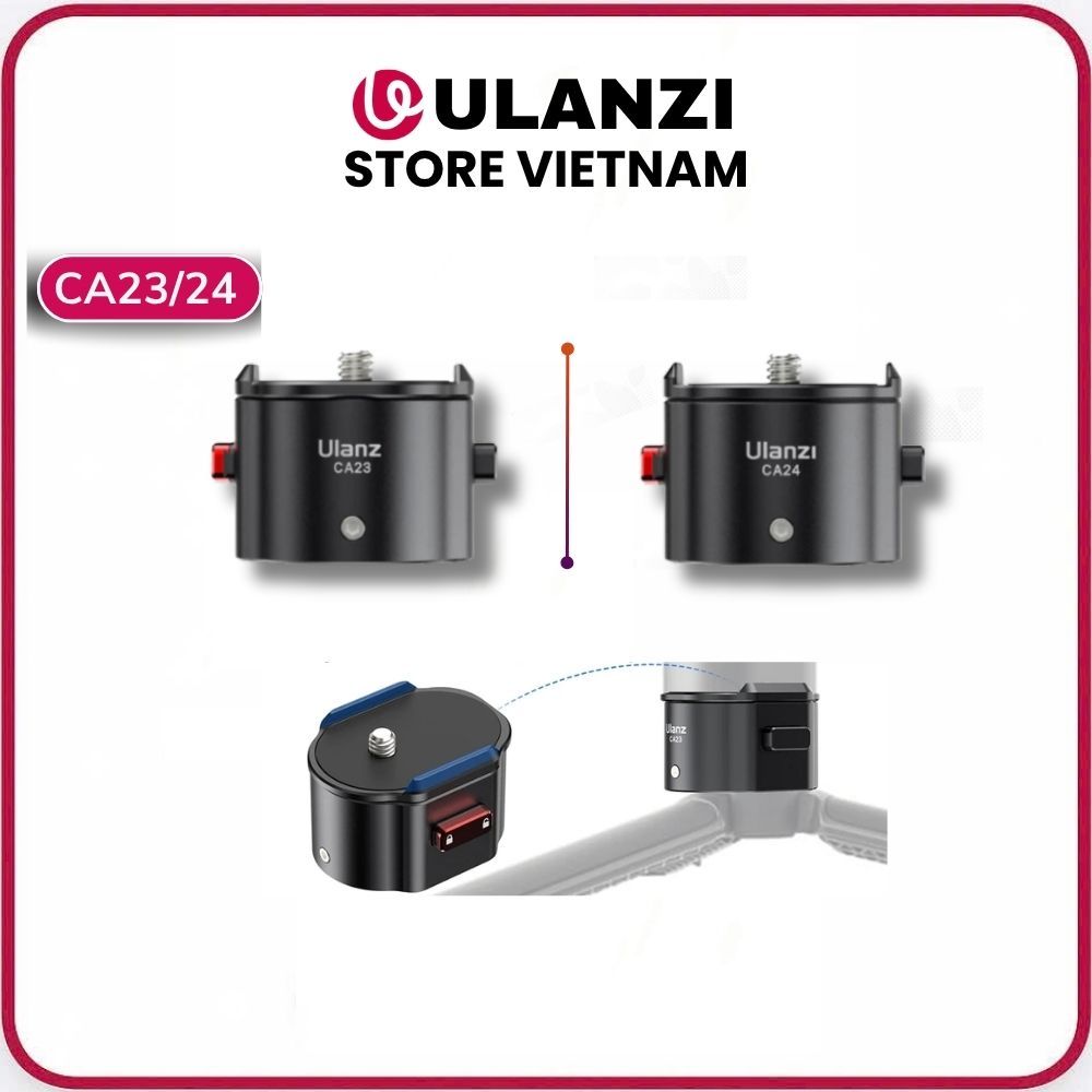 ULANZI CA23 / CA24 - Claw Quick Release For Gimbal DJI RS 2 / RS 3 / RS ...