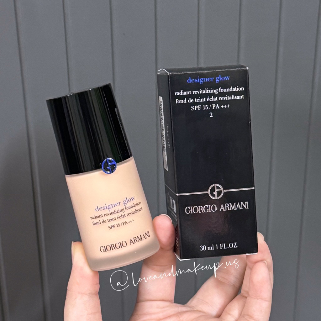 Armani Beauty Designer Glow Foundation SPF 15 PA+++ (COMPANY PRODUCT ...
