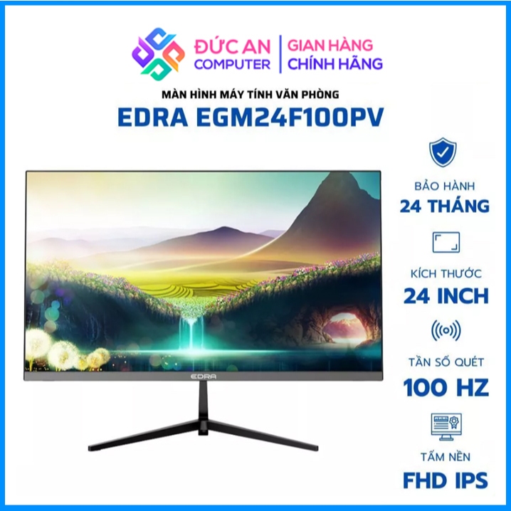 Edra EGM24F100PV Monitor (23.8 inch/FHD/IPS/100Hz/1ms) | Shopee Malaysia
