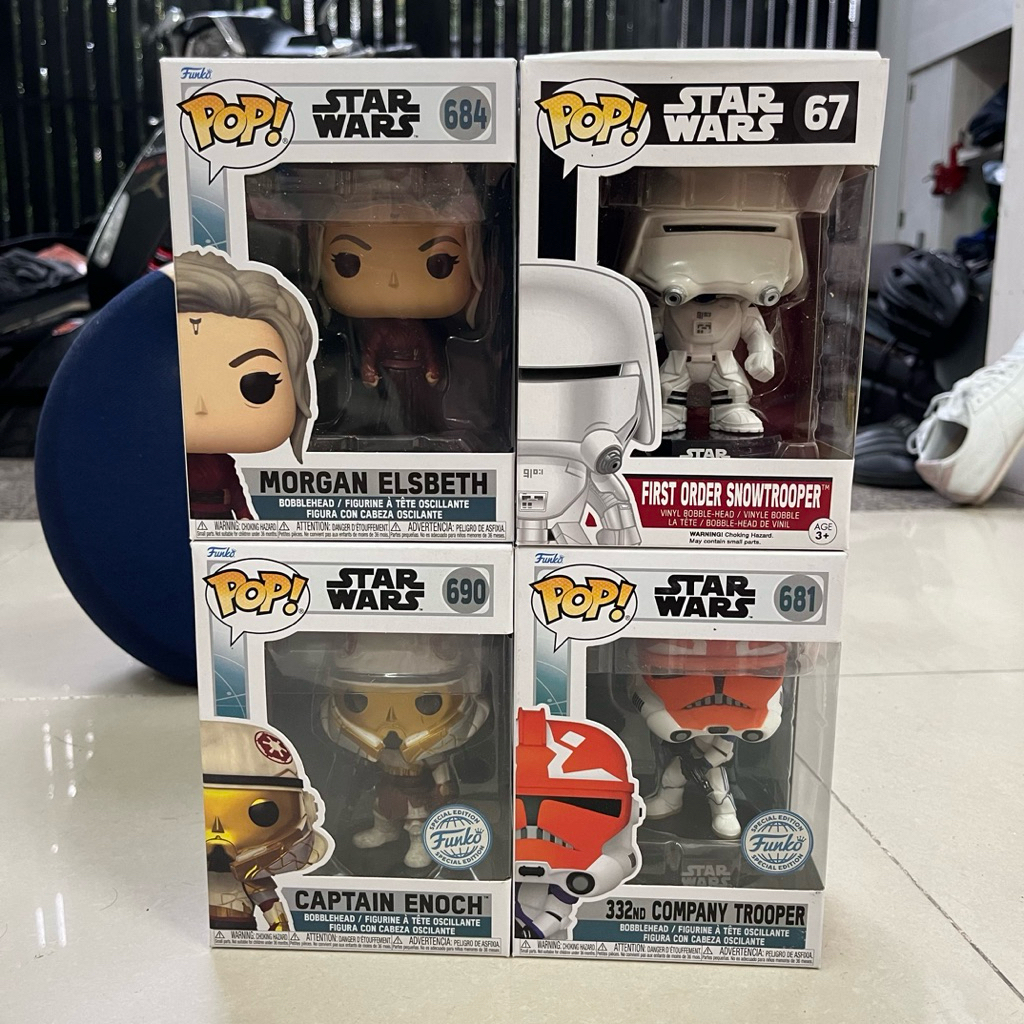 FUNKO POP Fiko POP Star Wars Figure : MORGAN / CAPTAIN ENOCH ...