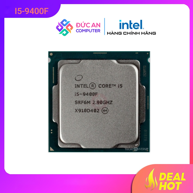Intel Core I5-9400F CPU (Tray / No Fan / Old) | Shopee Malaysia